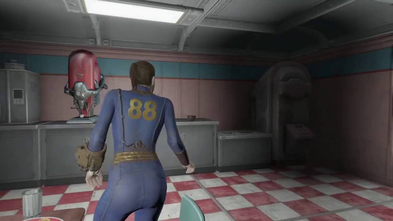 Fallout 4 A nice fallout date.... - YouTube