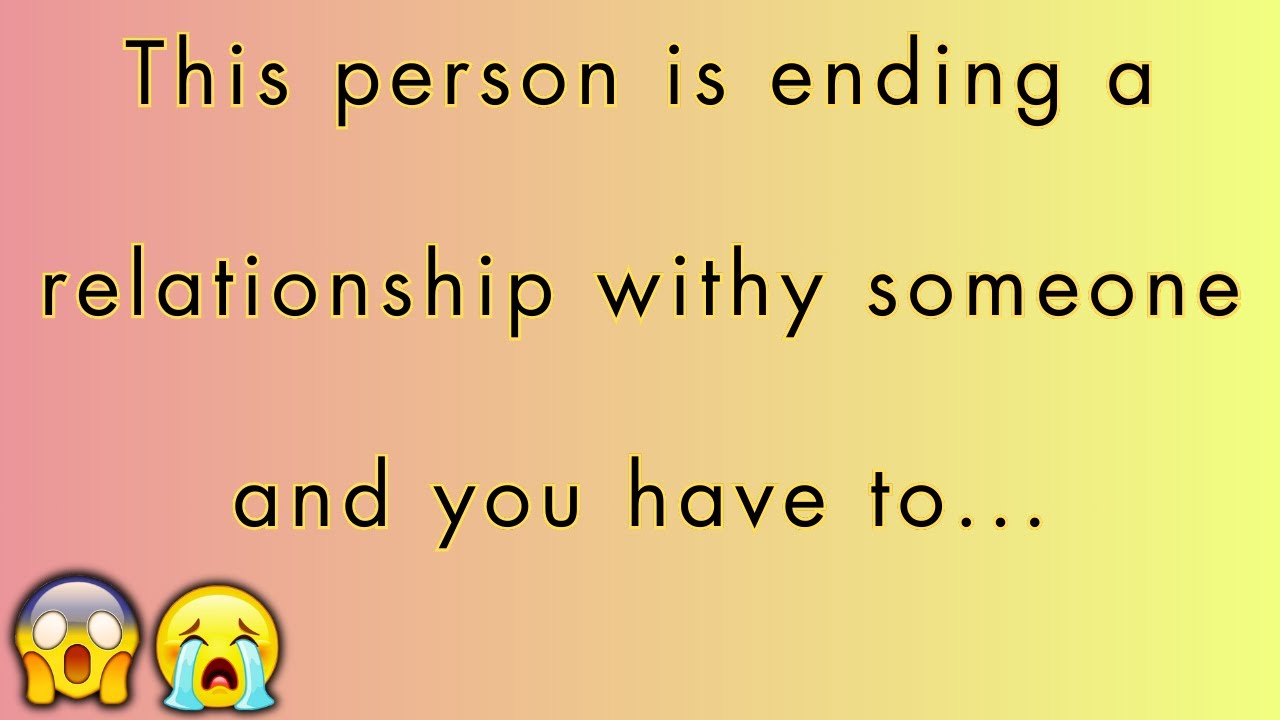 Be aware, DM, that this person is terminating their relationship.😭 ...