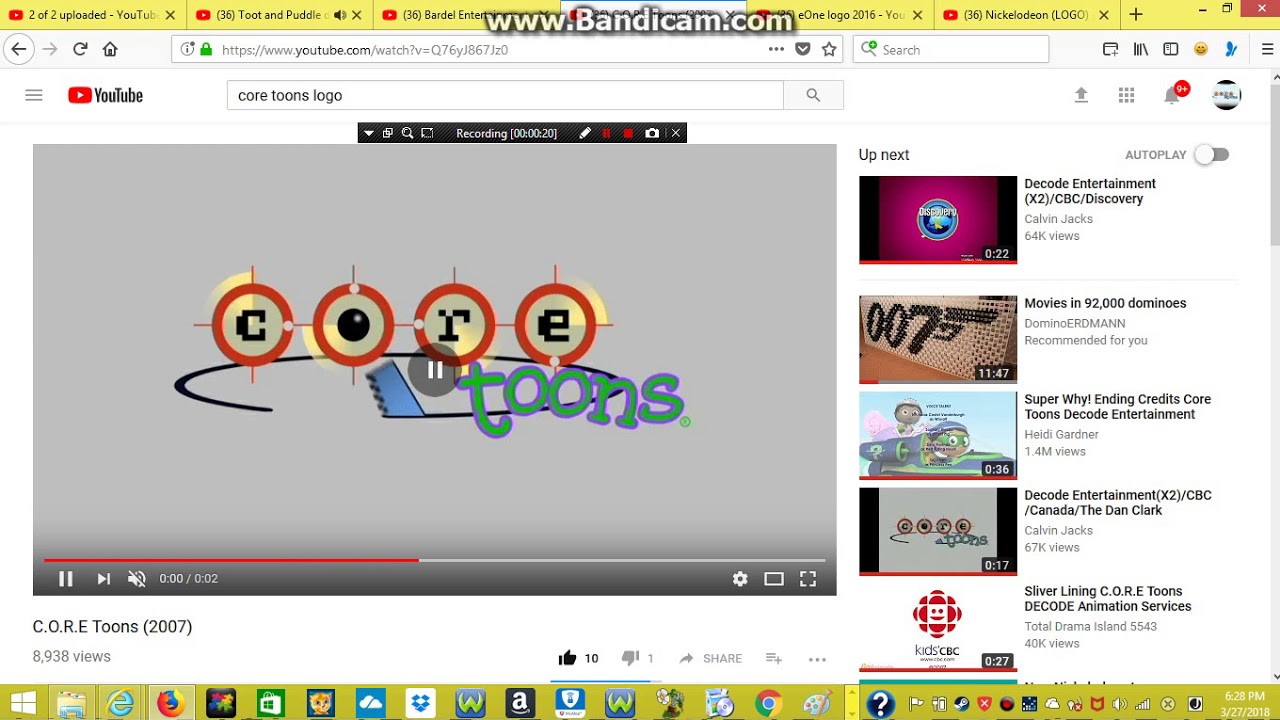 Toot And Puddle Credits Bardel C.O.R.E toons eOne Nickelodeon - YouTube