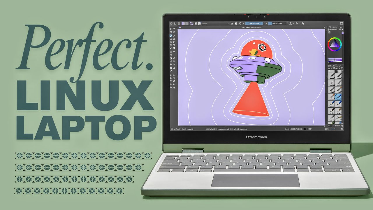 Finally.! The Perfect Linux Laptop 🐧 - YouTube