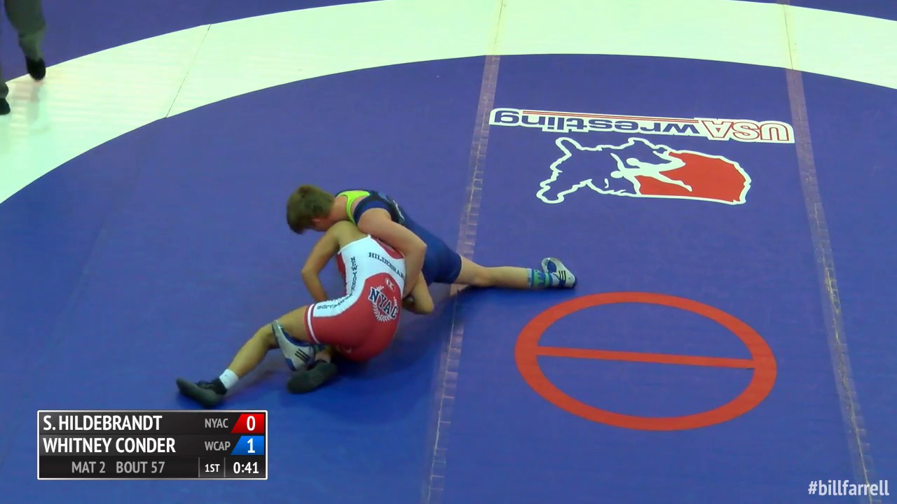 55 RR Rnd 1 - Sarah Hildebrandt (NYAC) vs. Whitney Conder (Army (WCAP ...