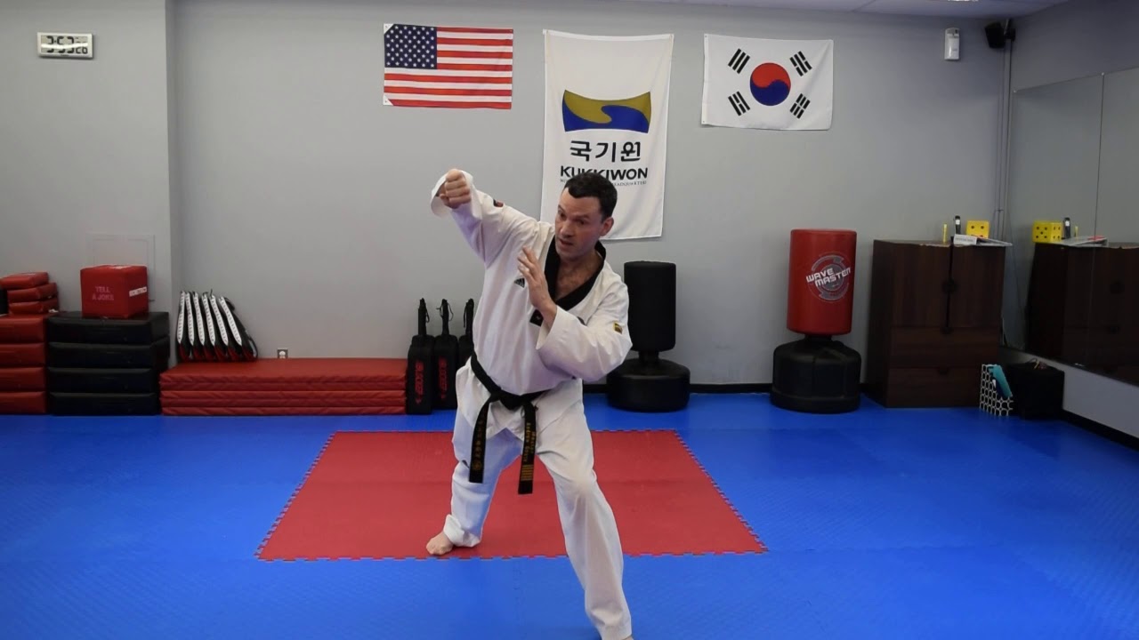 Blue Stripe Hand Technique 1 - YouTube