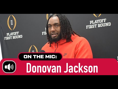 Ohio State's Donovan Jackson on first-round selection by Minnesota ...