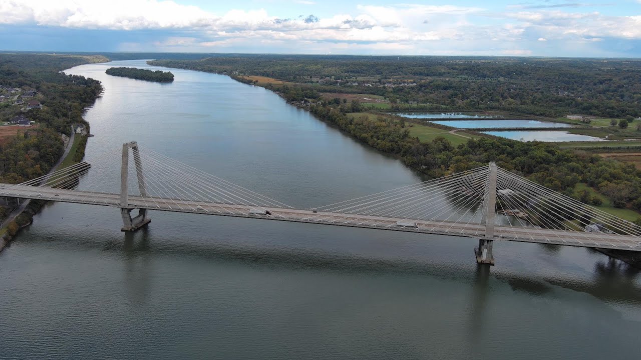 Lewis and Clark Bridge in Louisville, Kentucky - YouTube