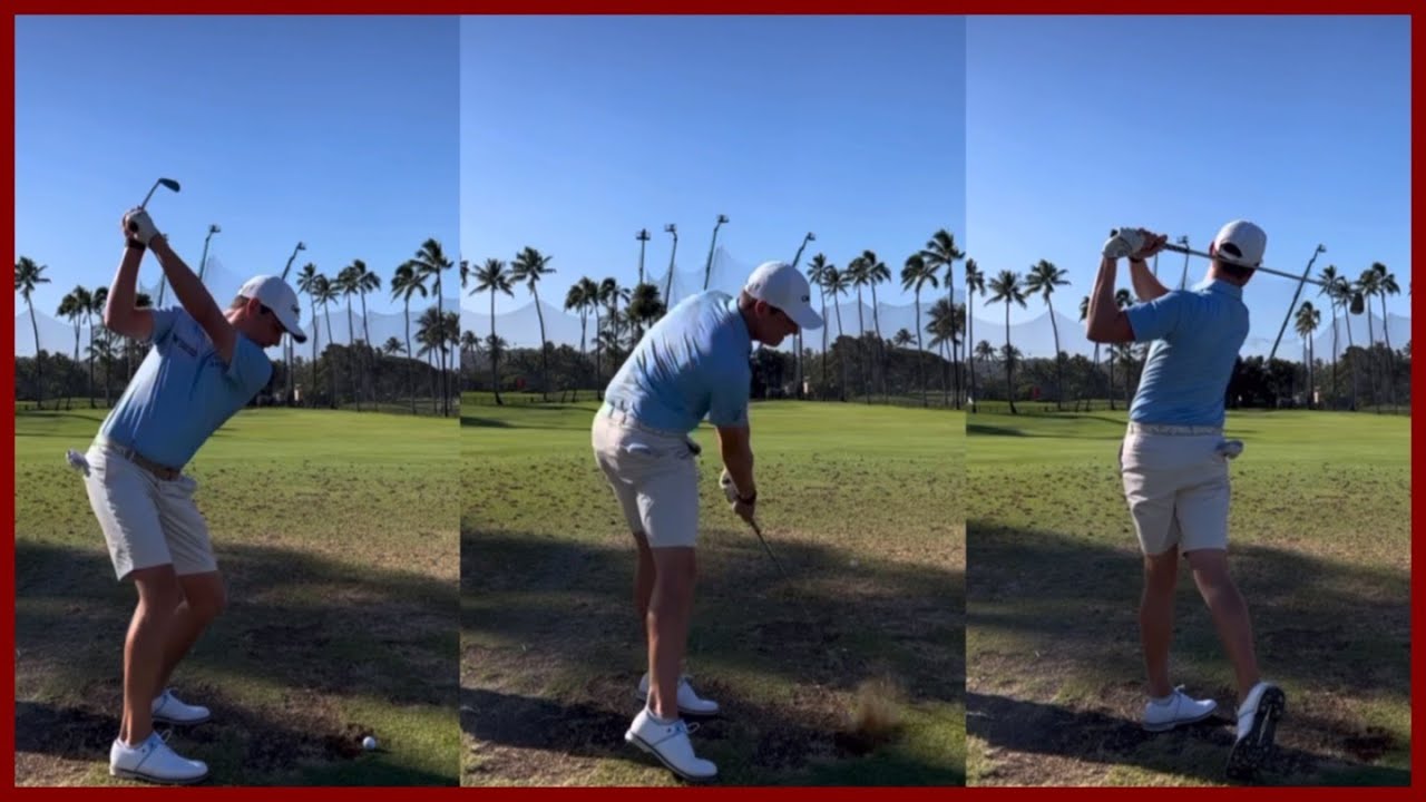 [PGA투어] Ben Griffin｜벤 그리핀 아이언스윙｜연속동작 - YouTube