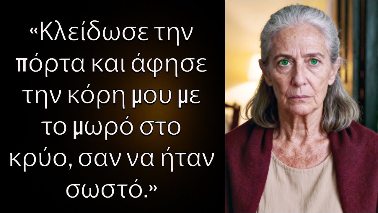 ΕΞΟΡΓΙΣΤΗΚΑ: ο γαμπρός μου έκλεισε την κόρη μου με το μωρό στο κρύο και ...