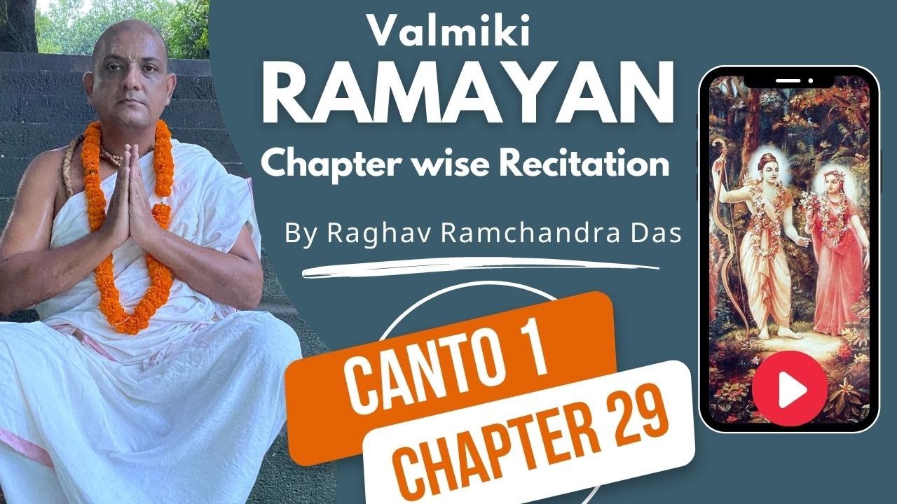 Ramayan Canto 1 Bal Kandam Chapter 29 - YouTube