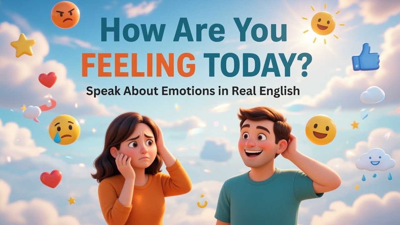 How to Describe Your Feelings in English | Real Life Emotional ...