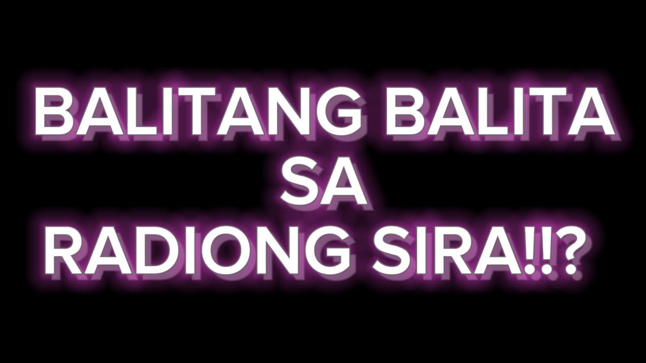 Welcome to... BALITANG BALITA!! - YouTube