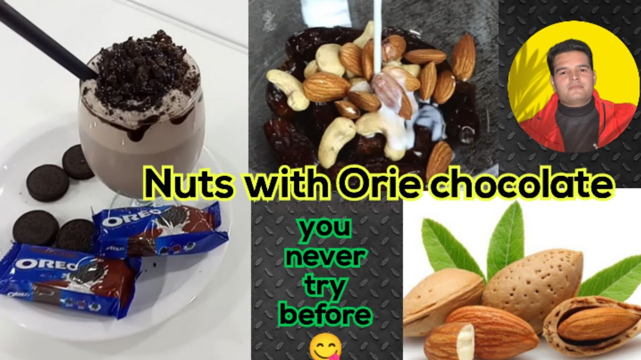 Chocolate Orio shake with Nuts/ Dry fruits.you ll shoked to see Results ...