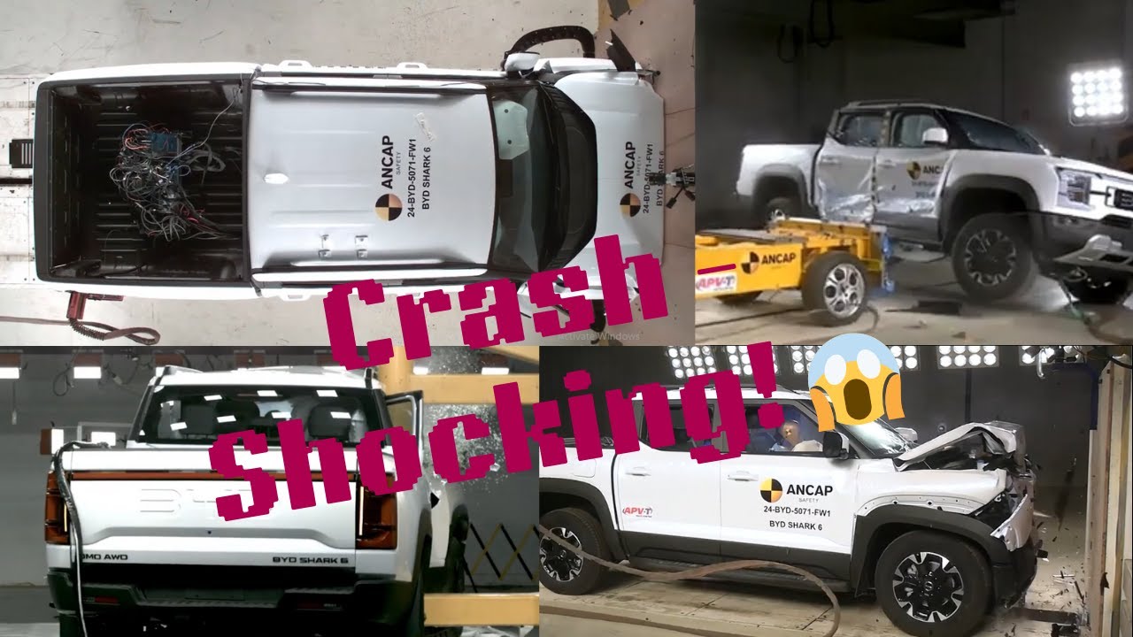 BYD Shark 6 Crash Test | Ultimate Durability & Safety Review - YouTube