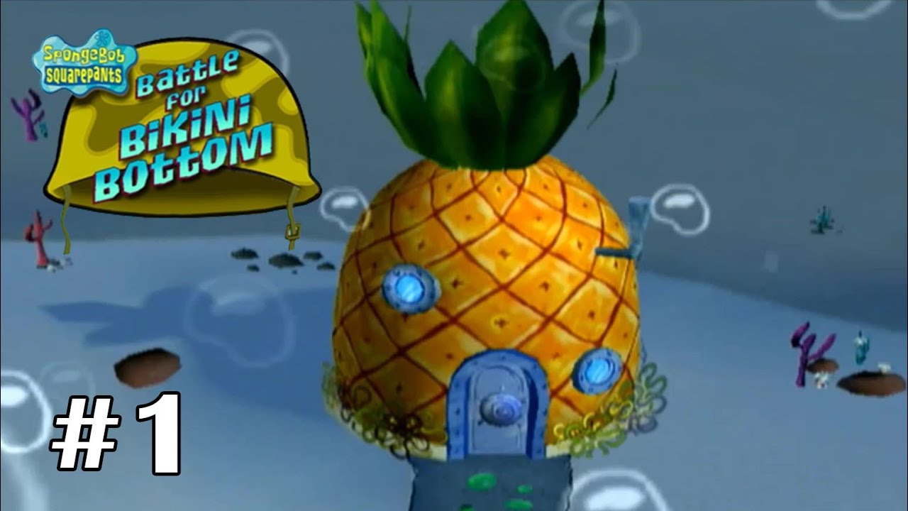SpongeBob: Battle for Bikini Bottom - Spongebob's House and Bikini ...