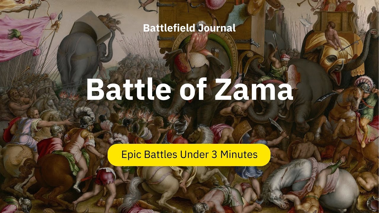The Battle of Zama – Scipio vs. Hannibal: The Clash That Shaped an ...
