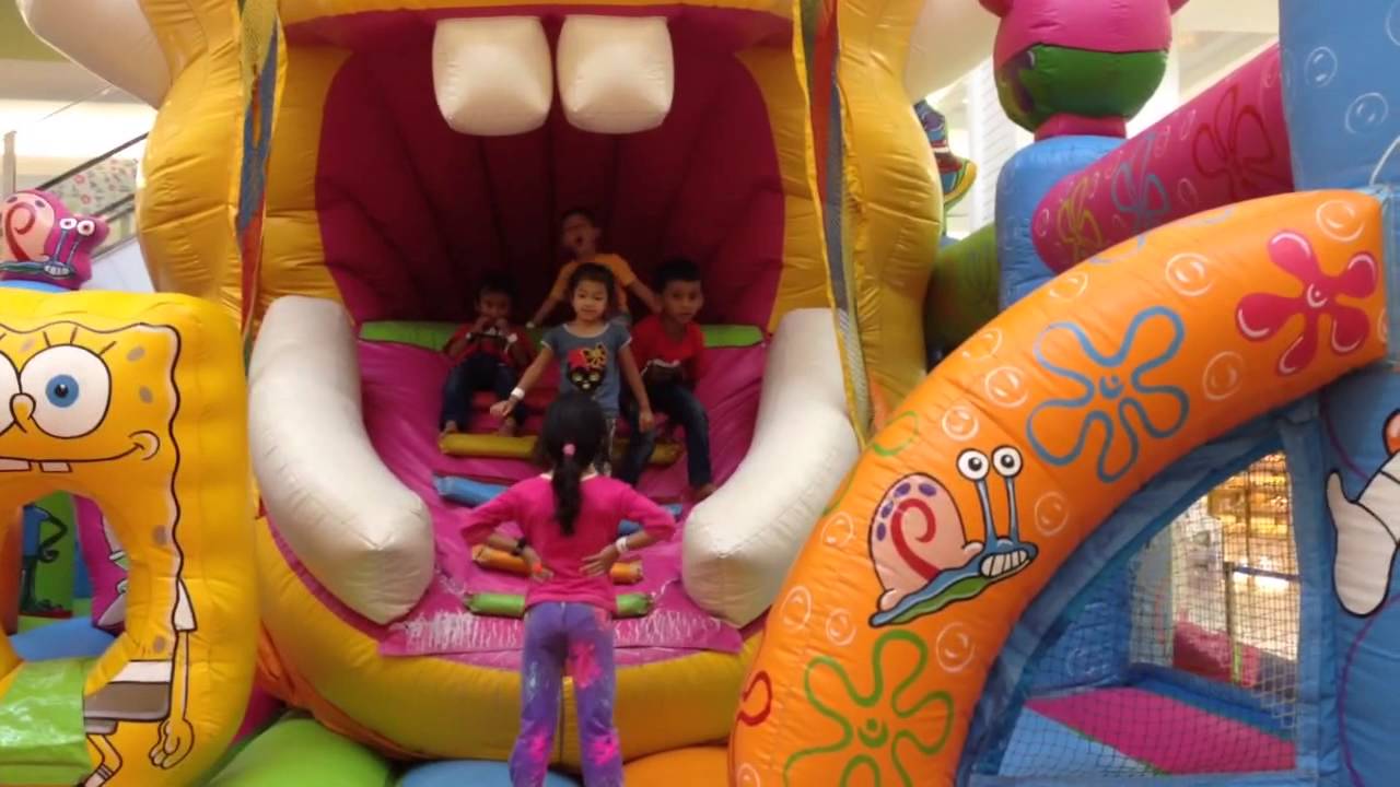Akyd di Spongebob playground - YouTube