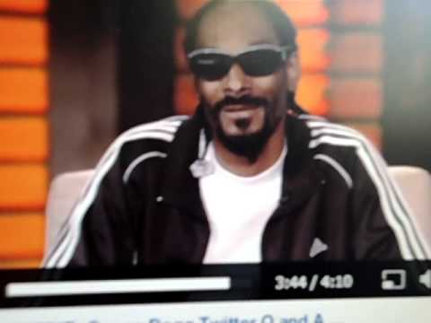 Snoop Dogg Rapping For Me! (: - YouTube