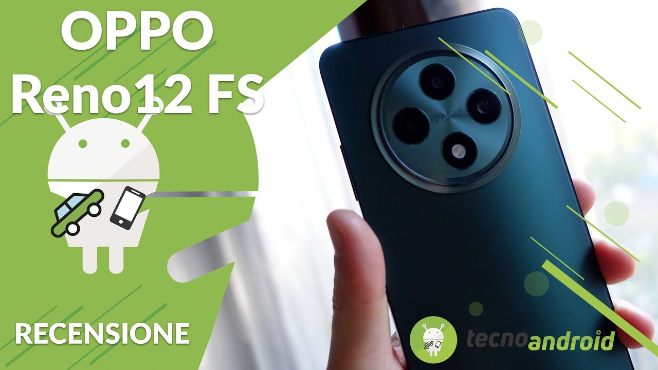 Oppo Reno 12 FS: design elegante, buone prestazioni, ma.... - YouTube