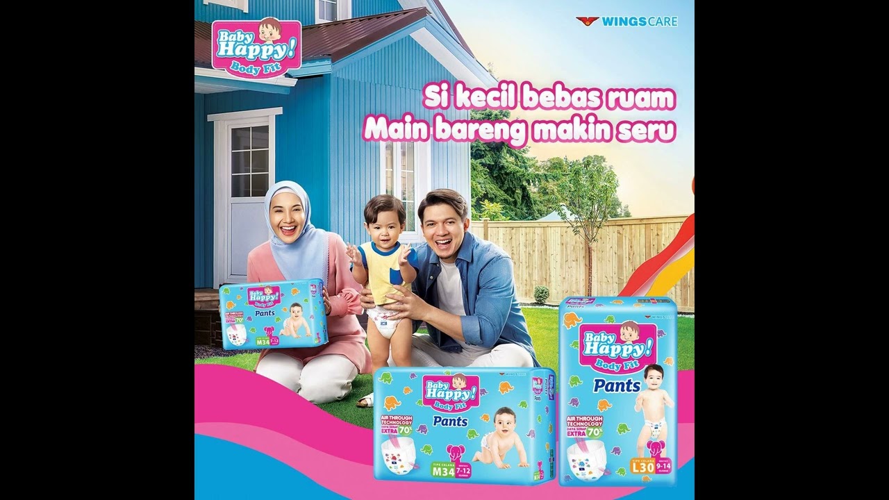 Iklan Radio Baby Happy Body Fit Pants ft Irwansyah dan Zaskia Sungkar - YouTube