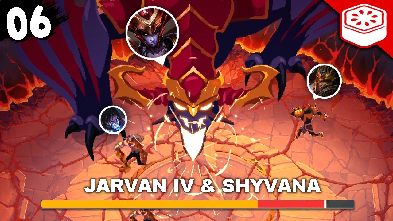 League Of Legends Shyvana And Jarvan