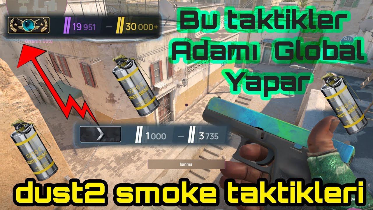 Cs 2 Dust 2 - T Side Smoke Taktikleri #csgo #cs2 - YouTube
