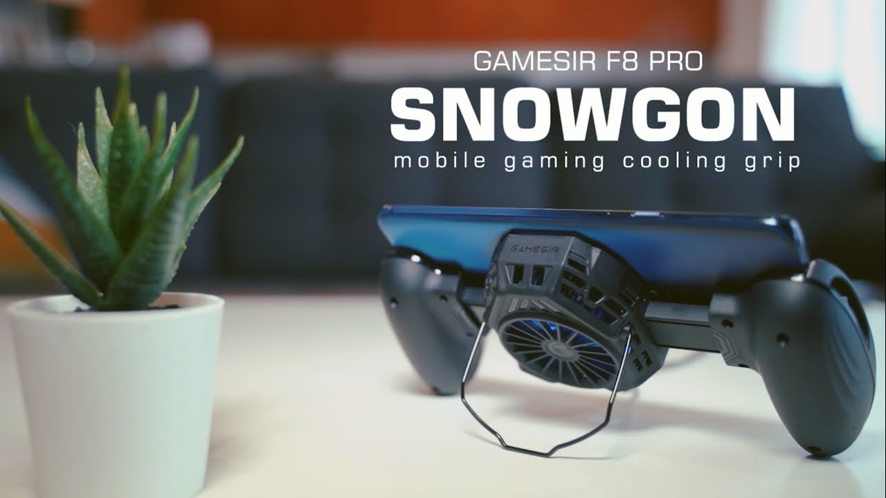 GameSir F8 Pro Snowgon Mobile Cooling Grip - YouTube
