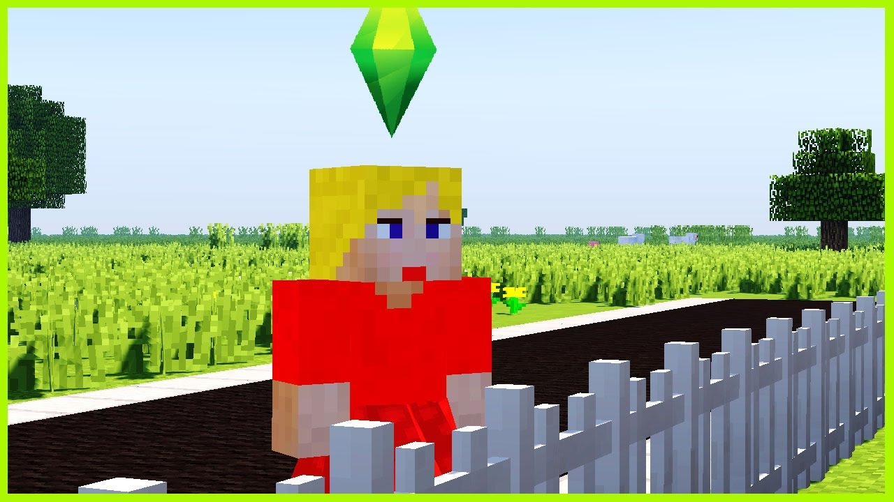 SIMSY W MINECRAFT?! - YouTube
