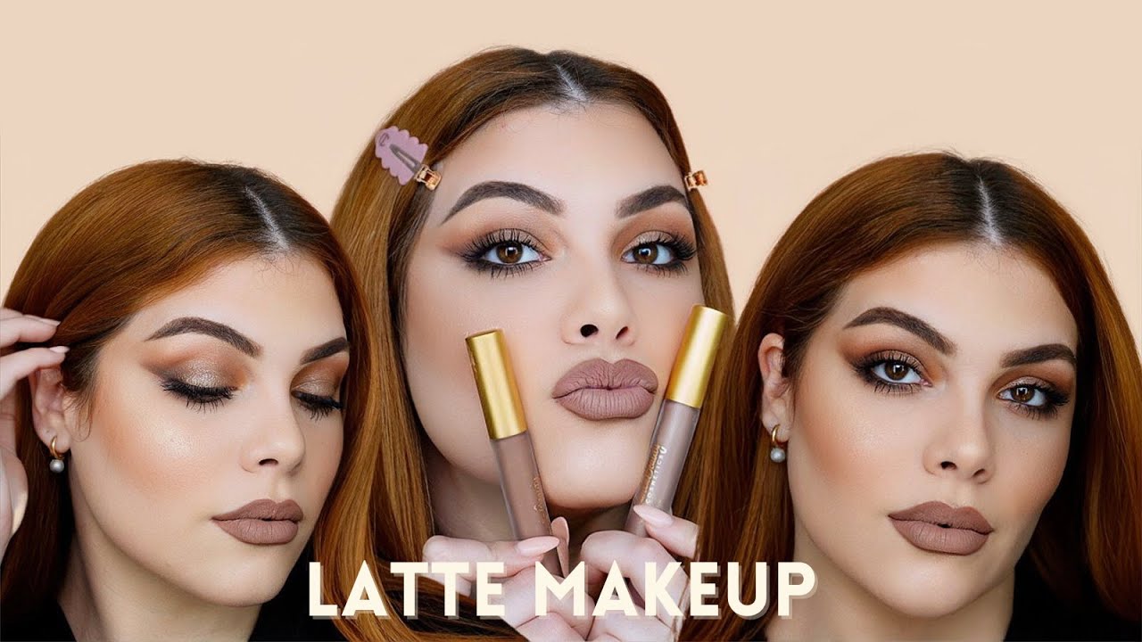 MAQUILLAJE FÁCIL PARA TODA OCASIÓN | Maquillaje en tonos tierra | Latte Makeup - YouTube