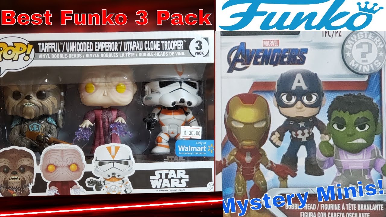 Showing Off The Best Funko 3 Pack! & Also Opening Mystery Minis! - YouTube