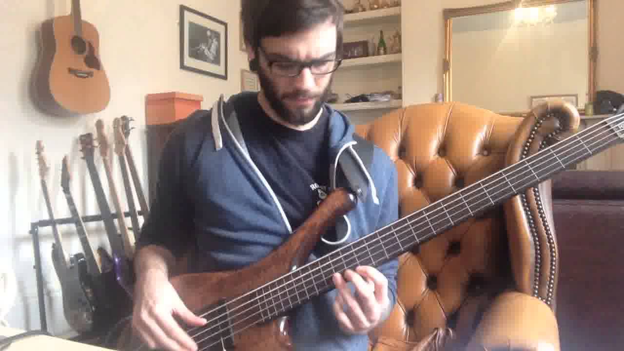 JOTW #14 Blue Bossa Bass Solo - YouTube