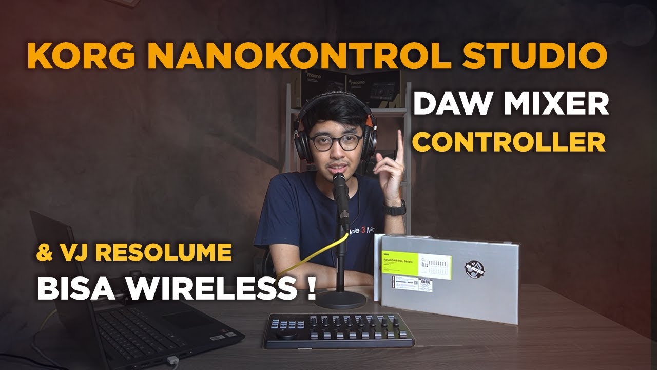 Perlu controller transport & fader DAW & Resolume ini solusinya KORG ...