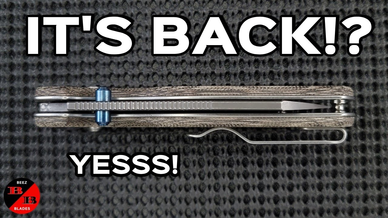 A KNIFE That SOLD OUT IS BACK and BETTER! Plus an EDC EXTRA - YouTube