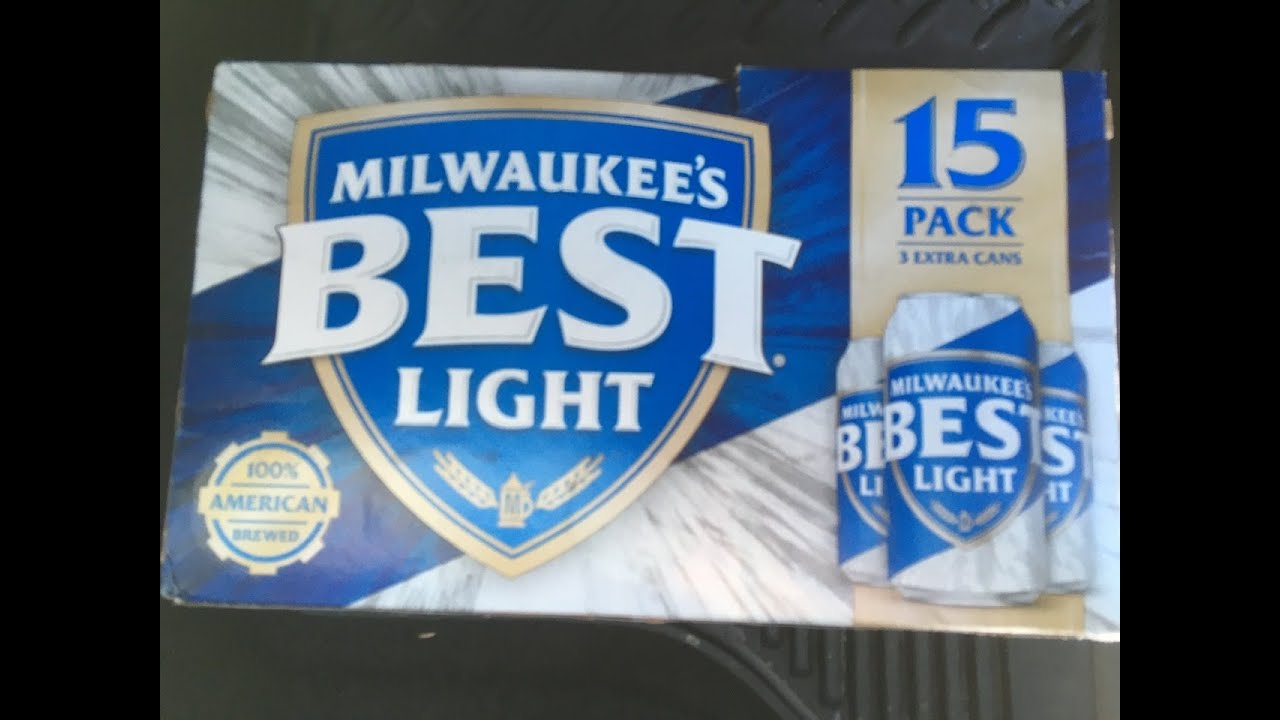 Werby’s Beer Review: Milwaukee’s Best Light. - YouTube