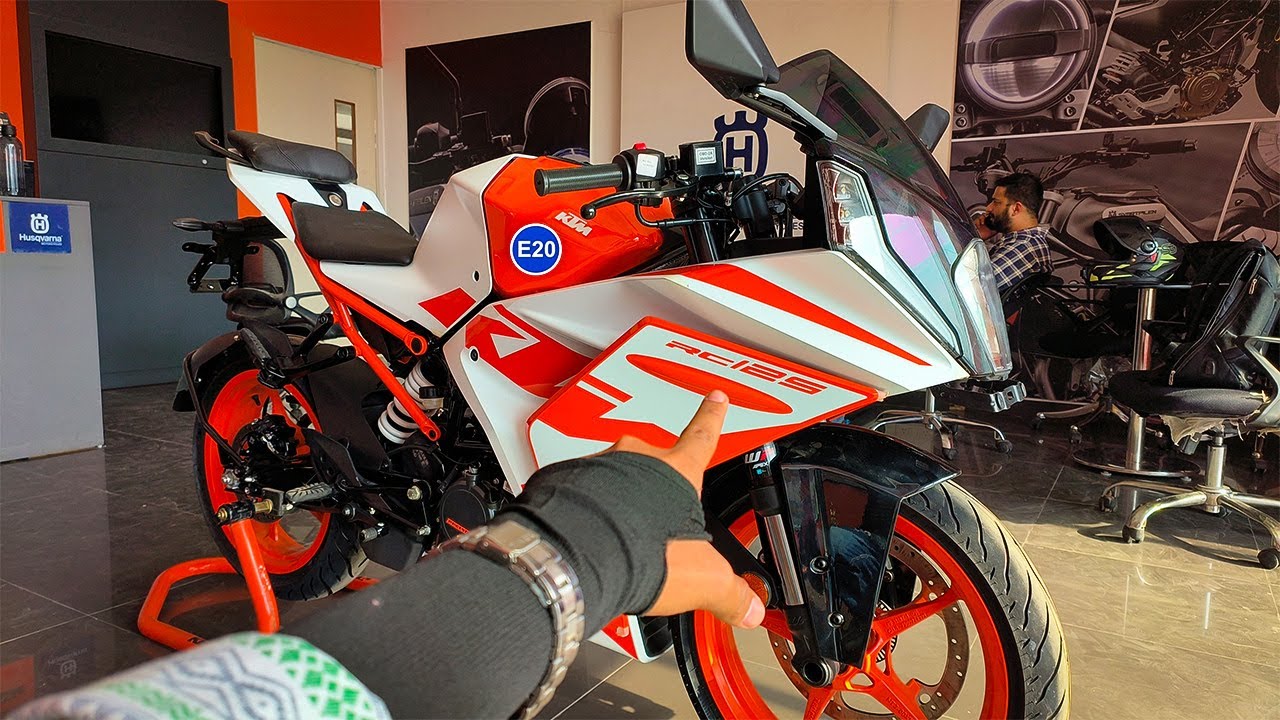 Updated KTM RC125 BS6 E20 Model is here 🔥| KTM RC 125 On Road Price ...
