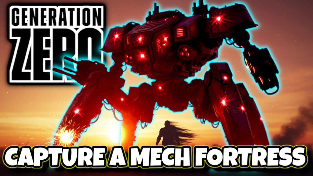 Capturing A Machine Fortress In This Open World Mech Apocalypse Game ...