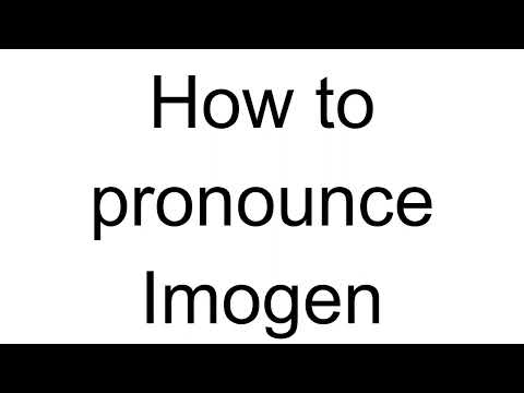 How to Pronounce Imogen (English) - YouTube