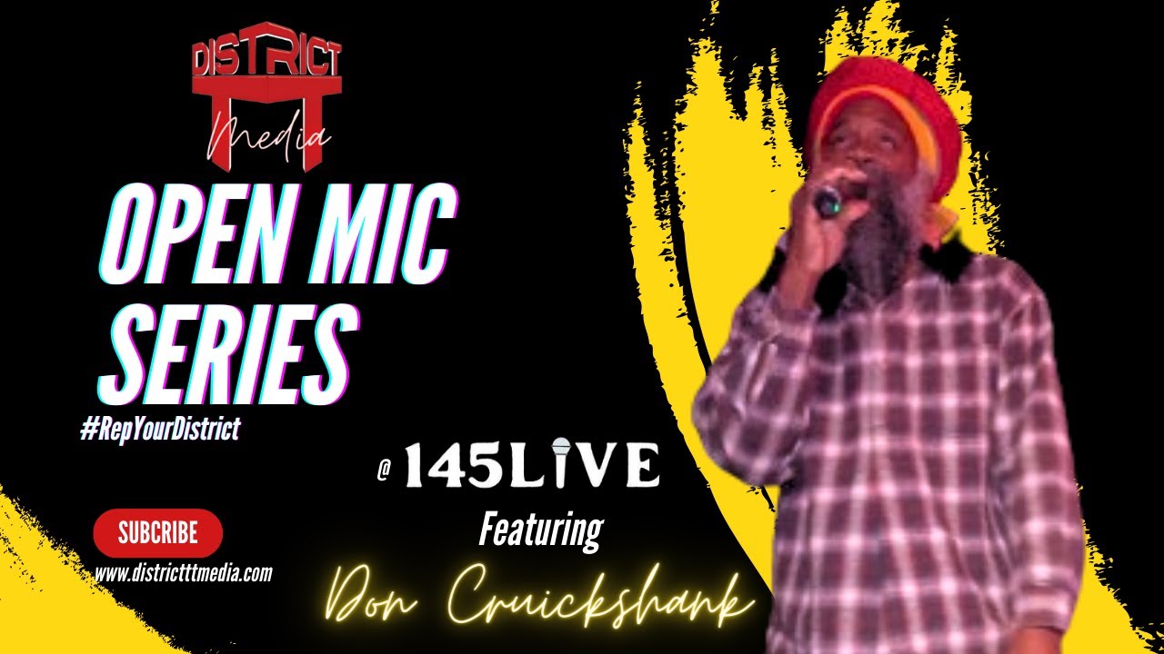 Don Cruickshank @145 Live x DTTMedia Open Mic - YouTube