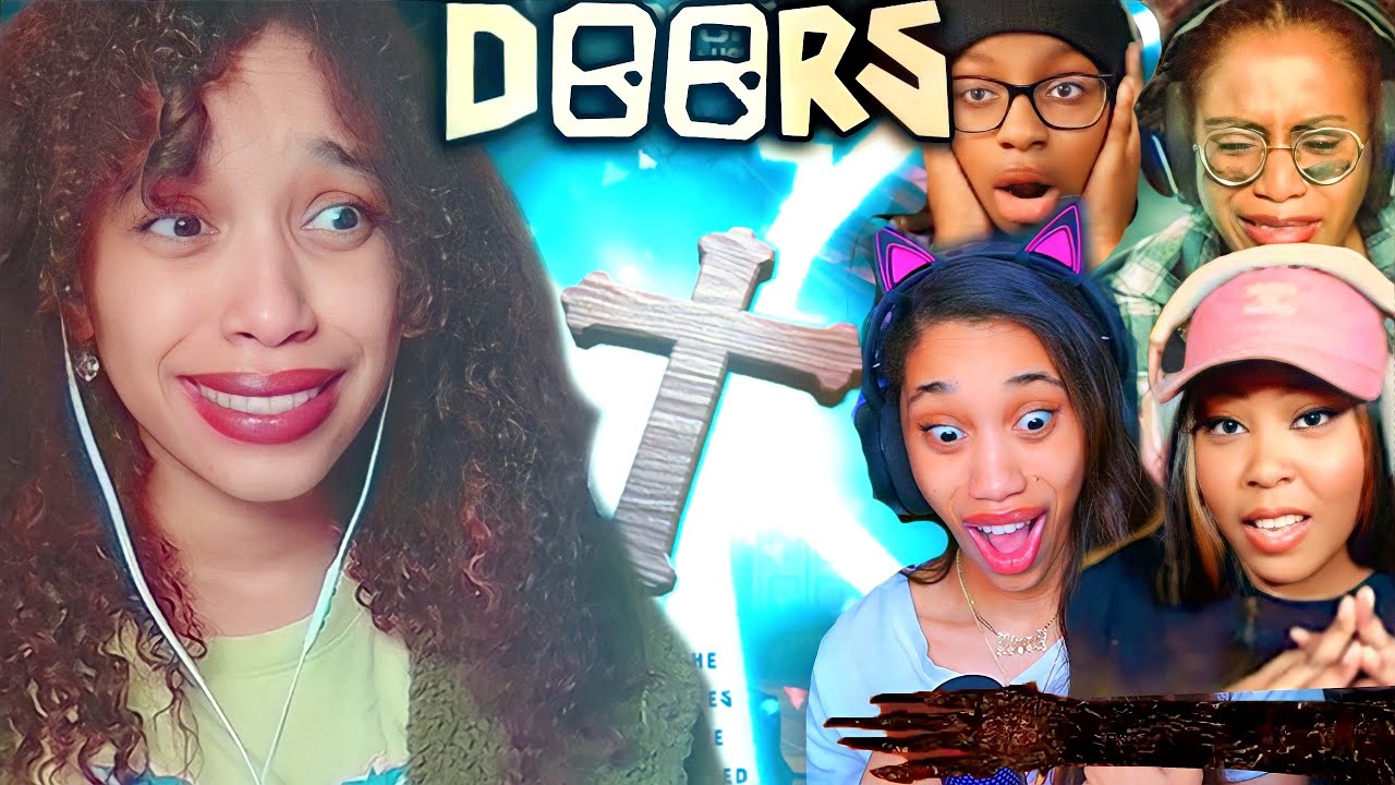 NOOB PLAYS ROBLOX DOORS FOR THE FIRST TIME w/FRIENDS! - YouTube