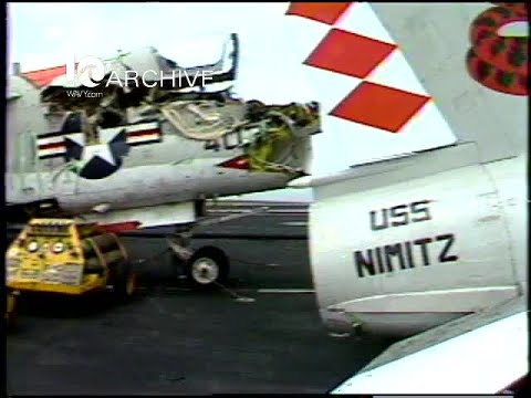 WAVY Archive: 1981 USS Nimitz Flight Deck Crash - YouTube