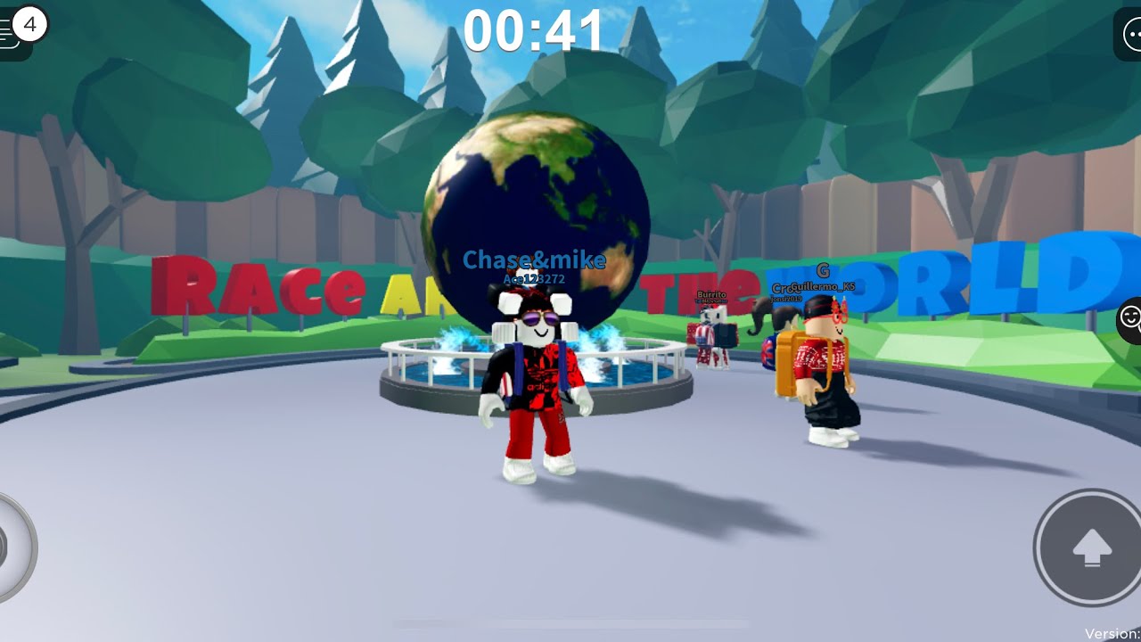 Roblox race around the world - experience - YouTube