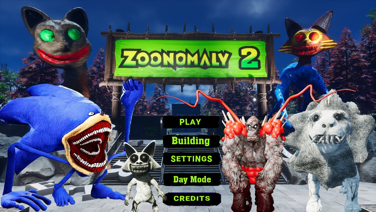 Zoonomaly 2 Official Teaser Full Game Play | The Scariest Monsters ...