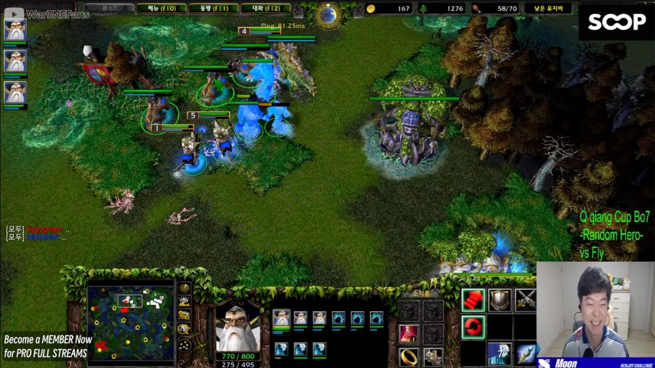 WC3 First Person｜Moon｜vs Fly Random Hero But... That Looks FUN! - YouTube