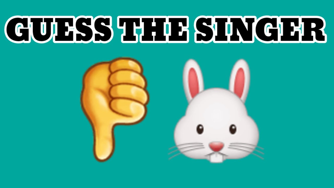 Guess the Singer By Emoji🎵🎶🎤 | Celebrity Emoji Quiz - YouTube