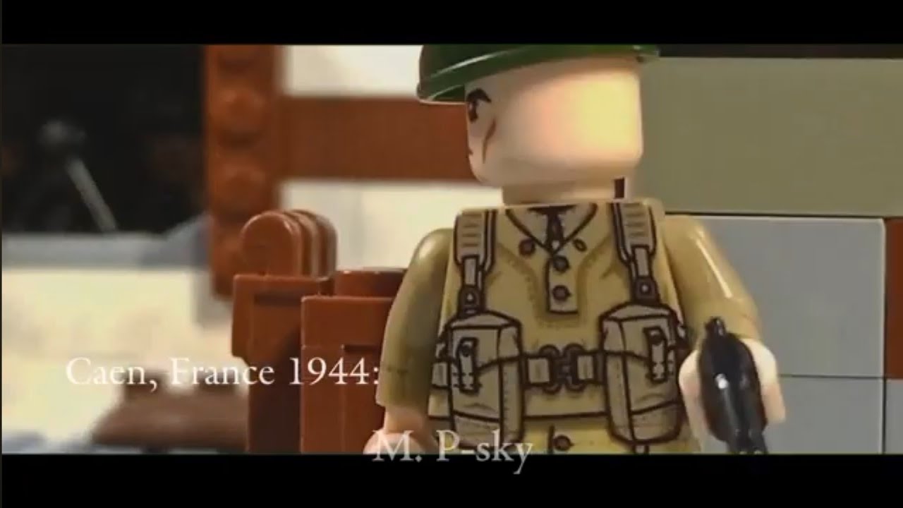 The Battle of Caen | lego WW2 stop motion animation teaser| - YouTube