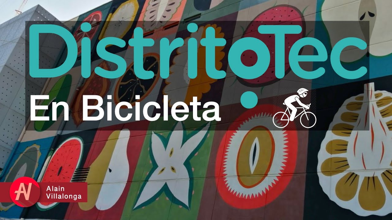 🚴 Recorrido por Distrito Tec en Bicicleta - YouTube