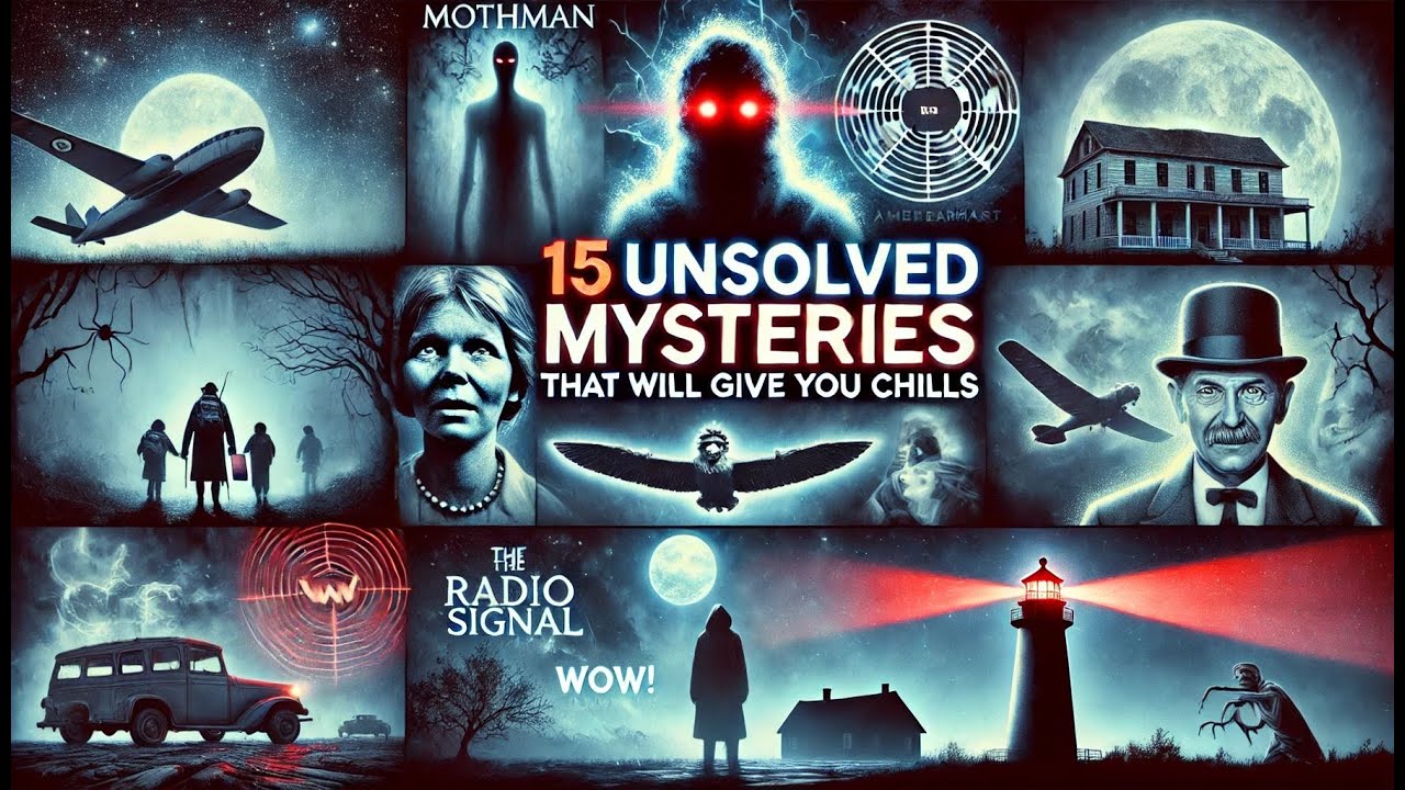 15 Unsolved Mysteries That Will Give You Chills - YouTube