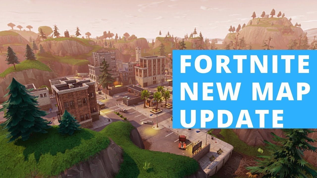 FORTNITE NEW MAP UPDATE *NEW TOWNS* (COMPARISON) - YouTube
