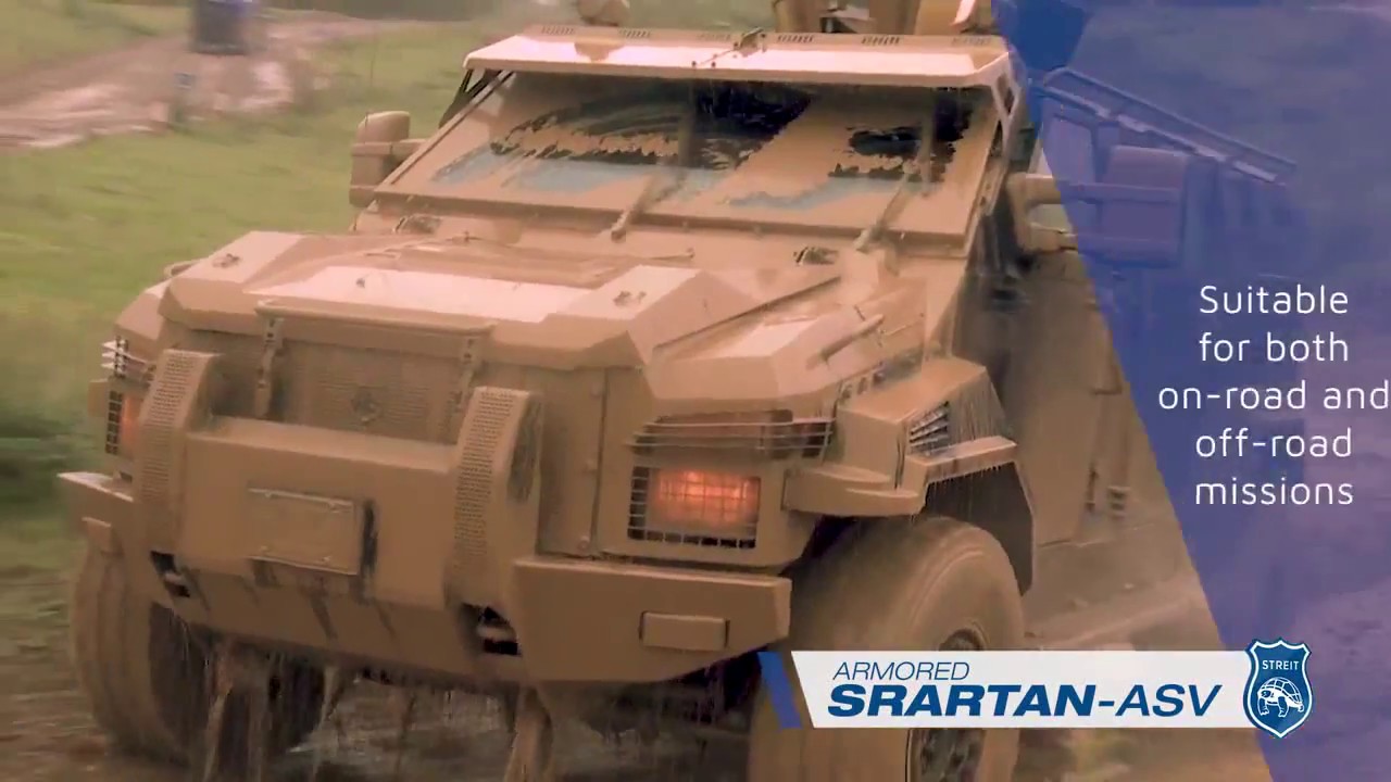 PRF - COMPRA4 CARROS BLINDADOS STREIT SPARTAN ASV - YouTube
