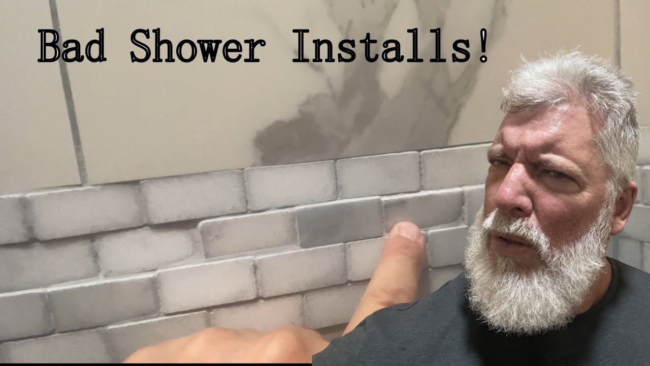 Shower Remodel Fail - YouTube