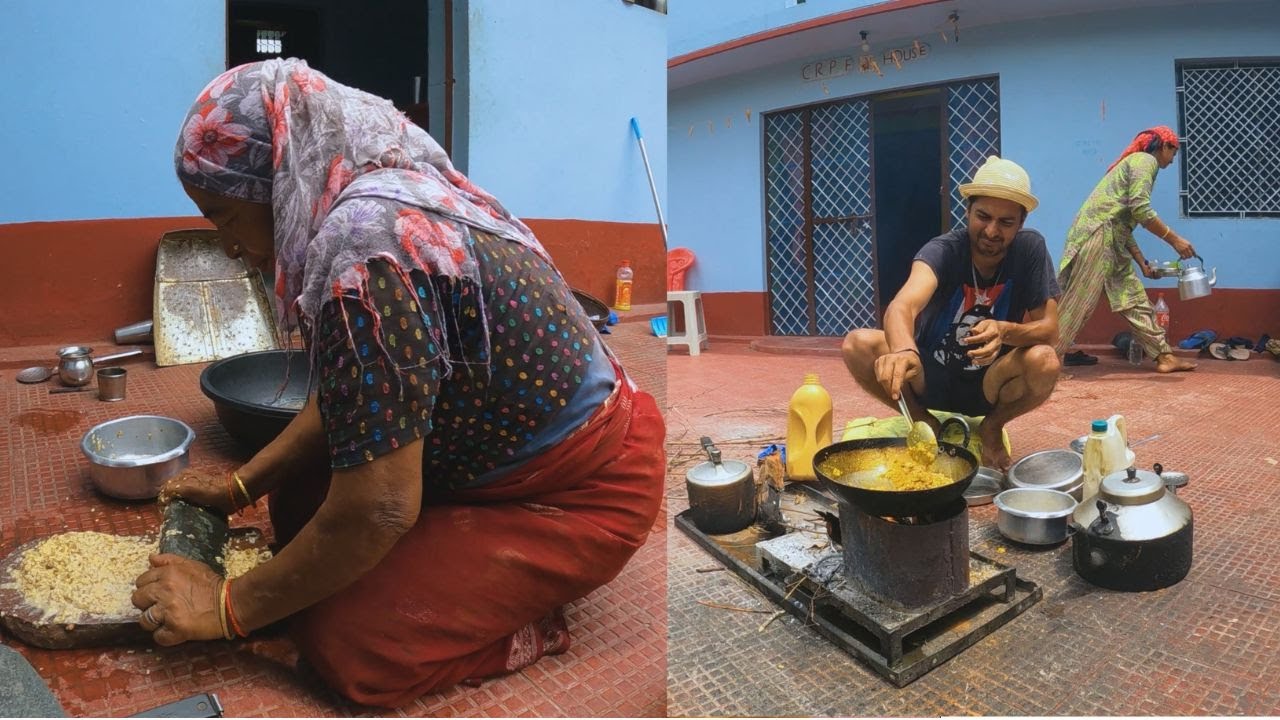 Routine Rural Life In A Village In Northern India - YouTube