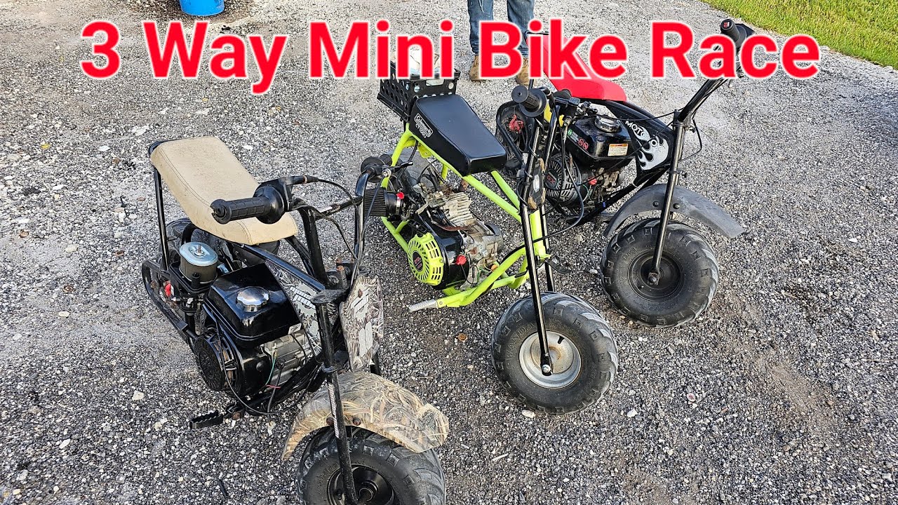 Mini Bike Racing Part 2 - YouTube