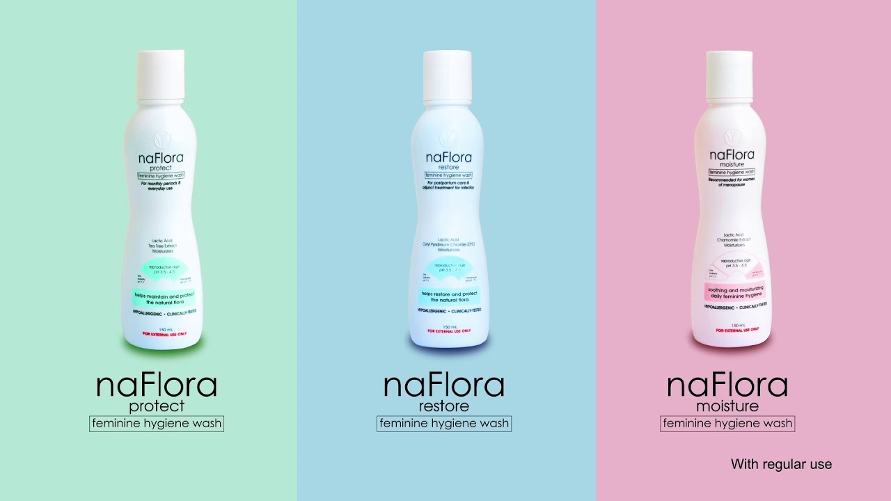 naFlora Feminine Hygiene Wash (3) - YouTube
